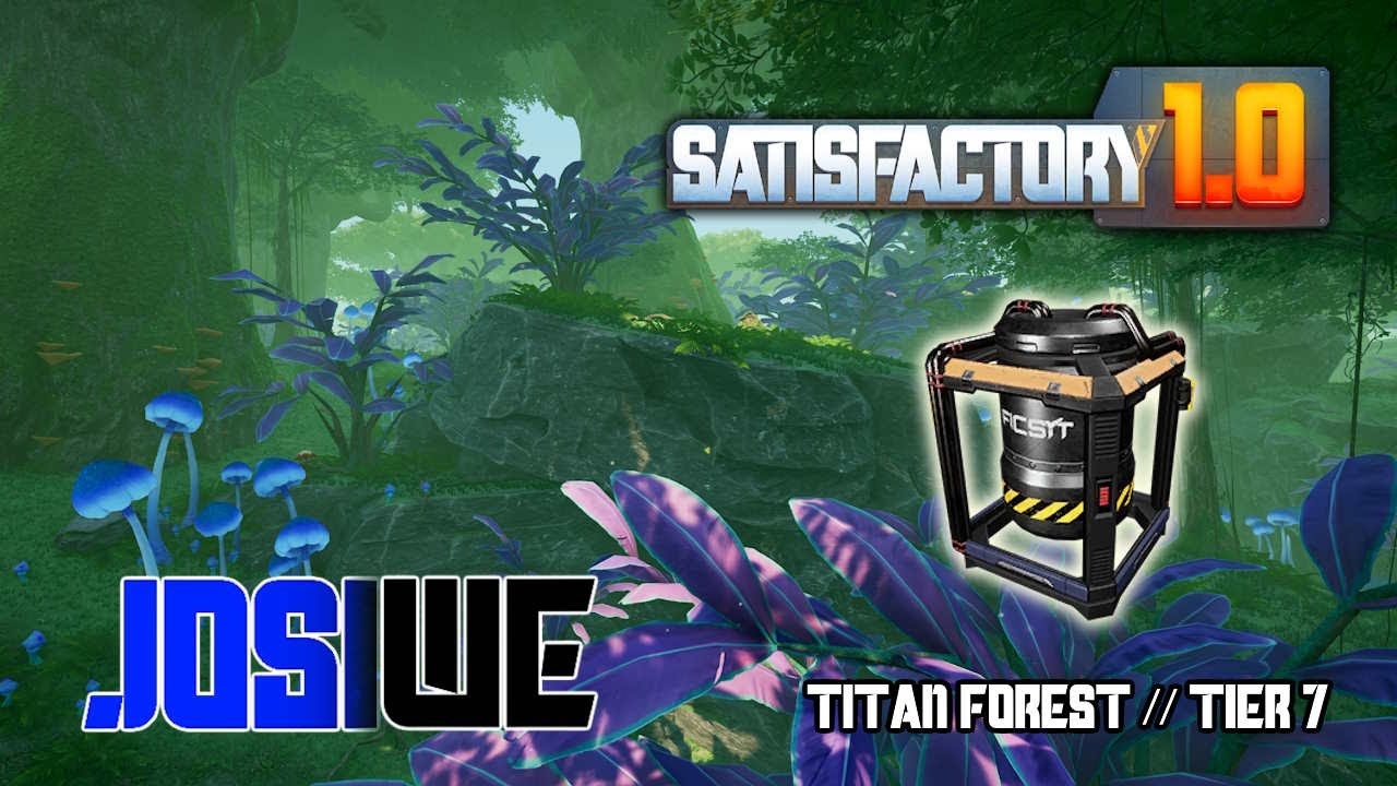 SUPERCOMPUTERS PART 4 // TIER 7 // TITAN FOREST - Satisfactory 1.0 ...