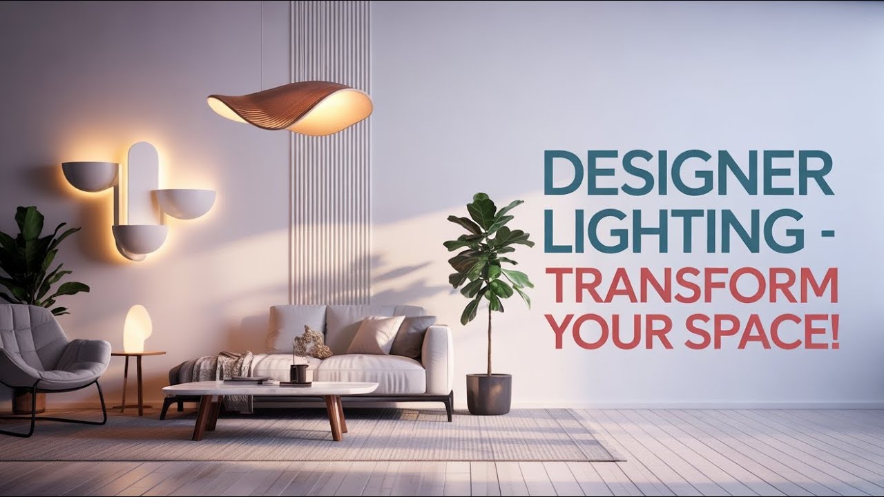 Elevating Your Space with Designer Lighting - YouTube