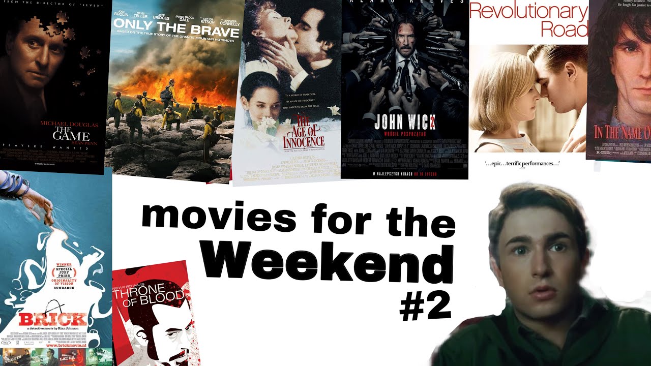Movies I recommend for the Weekend #2 - YouTube