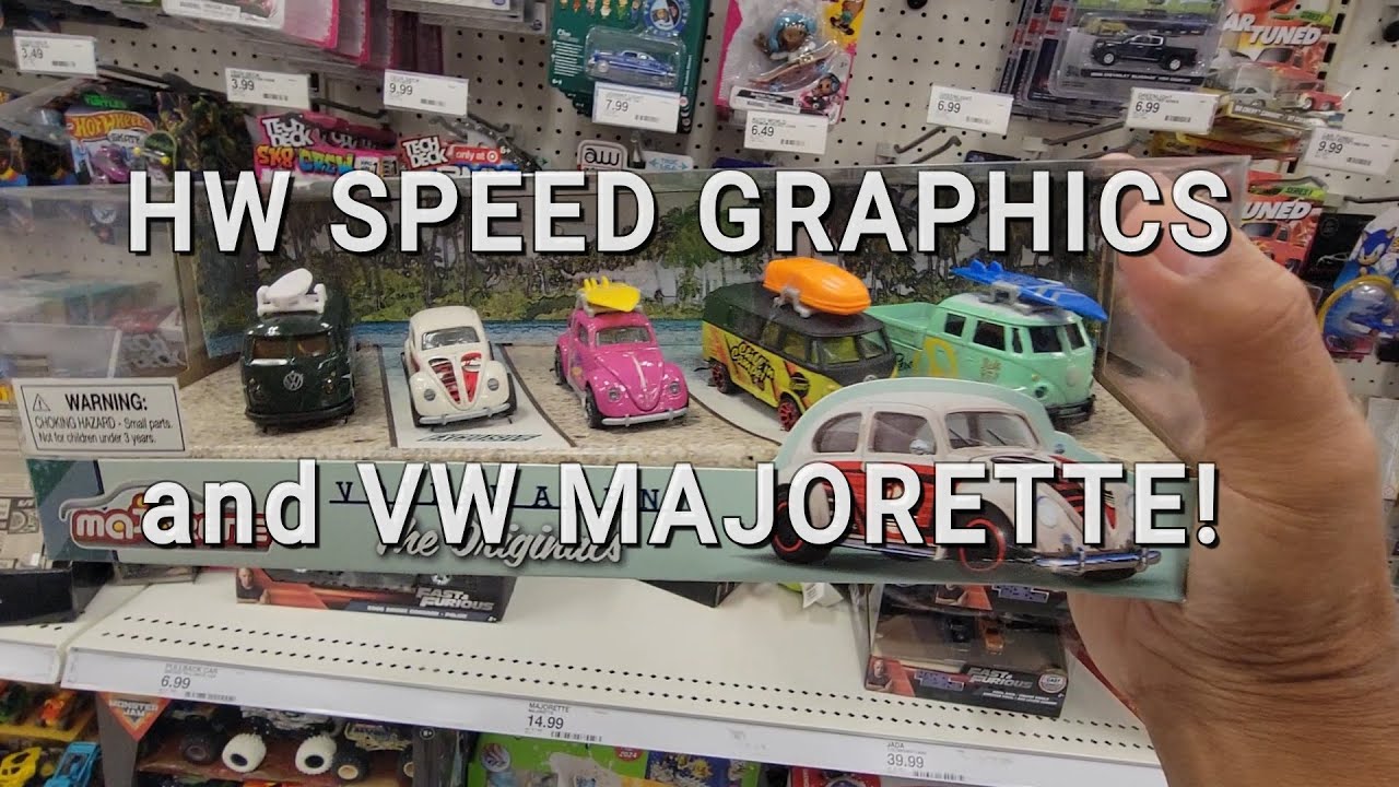 HW Speed Graphics and Majorette VW set - YouTube