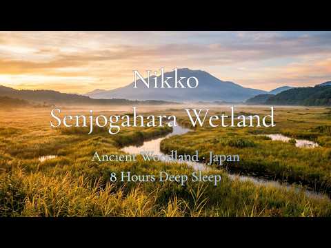 Nikko Japan 🌿Sacred Marsh Sounds|8 Hours Senjogahara Wetland |  | Deep Sleep & Relaxation