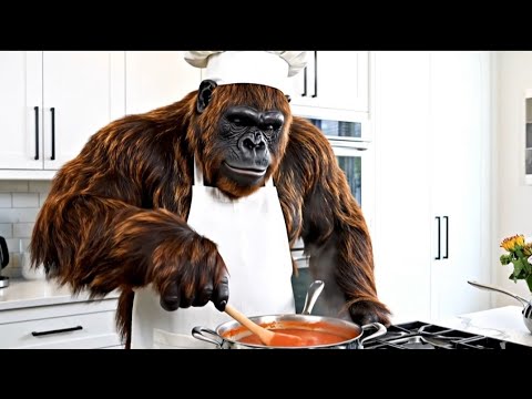 Bigfoot Chef Tries Spaghetti Recipe — It Actually Worked? - YouTube