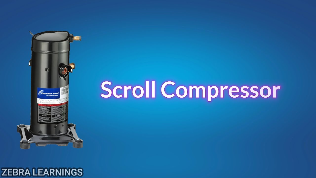 How Scroll Compressors Work | HVAC Basics Explained | HVAC System - YouTube