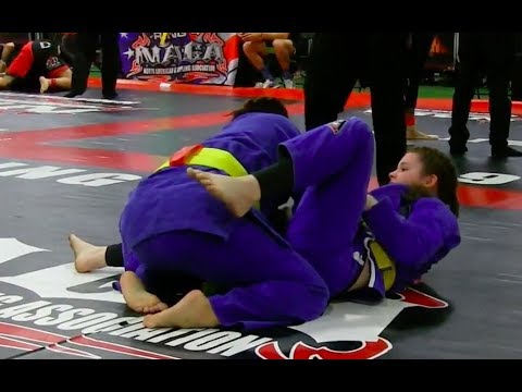 #260 Girls Grappling No-Gi Tournament Match • Women Wrestling BJJ MMA ...