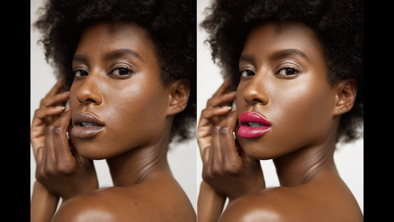 Frequency Separation high end skin retouching | Photoshop Research. - YouTube