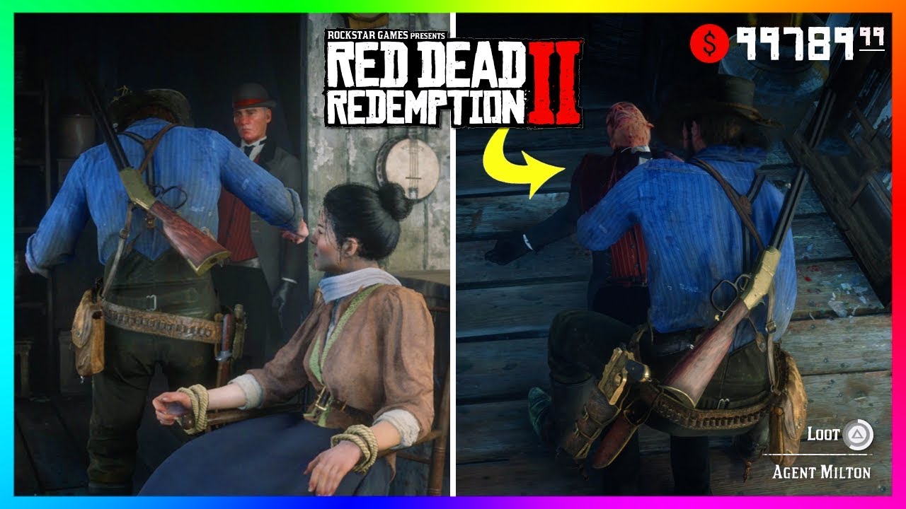What Happens If You Loot Agent Milton During The Final Mission In Red ...
