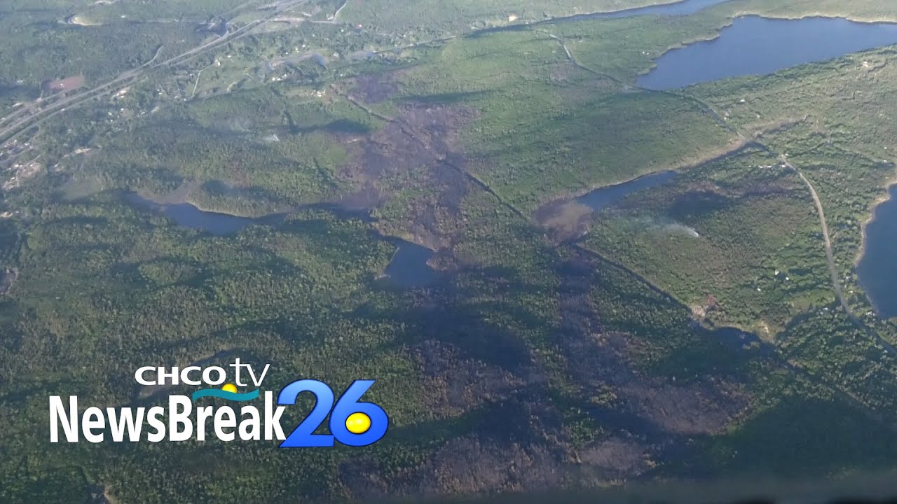 Bocabec Fire Destruction Aerial Footage with Ian Curran - YouTube