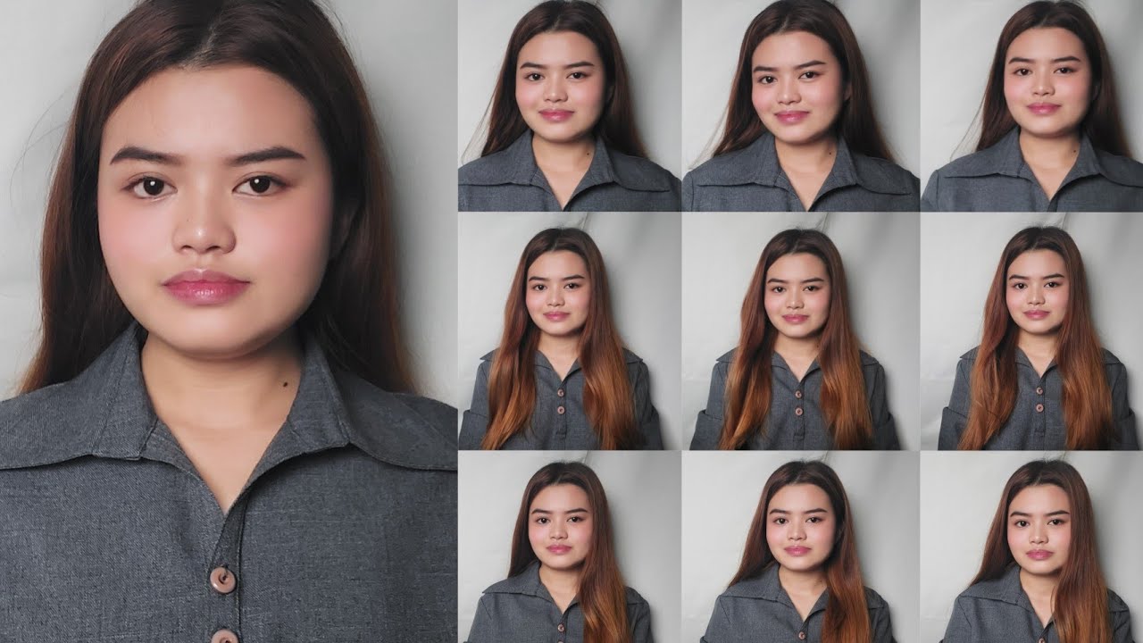 id picture makeup look | justmeann - YouTube