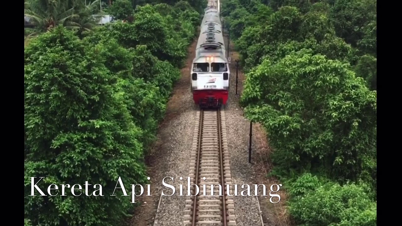 Suasana Kereta Api Sumatera Barat (Padang) - YouTube
