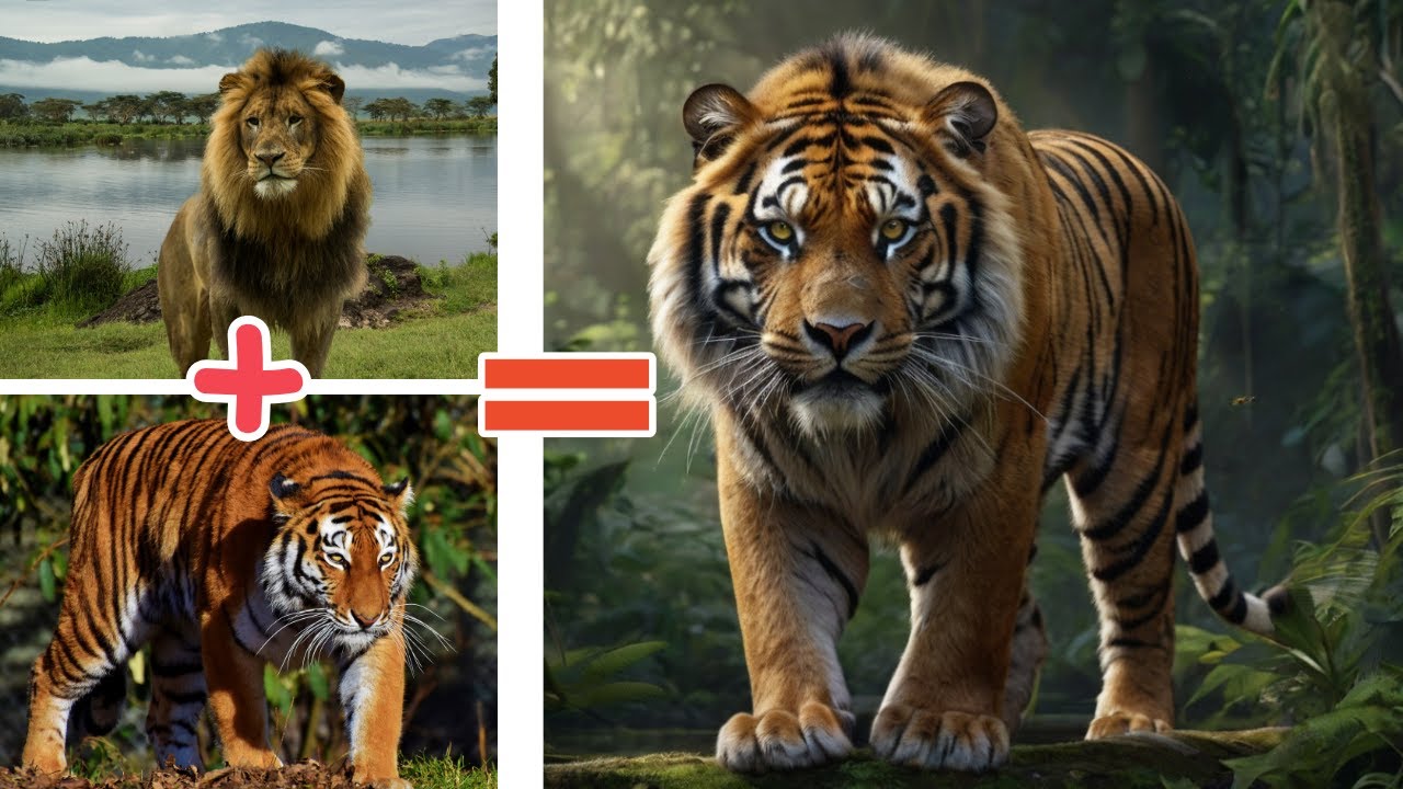 What Happens When a Tiger and a Lion Mate? - YouTube