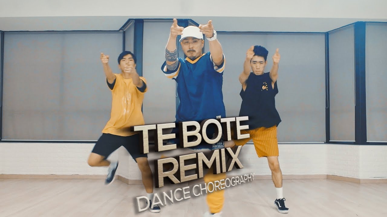 Te Bote Remix Dance (Live Sound) : BoogTom Choreography - YouTube