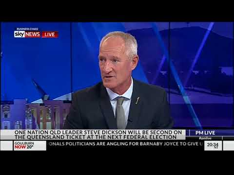 Steve Dickson speak with Paul Murray on the day he was announced as ...