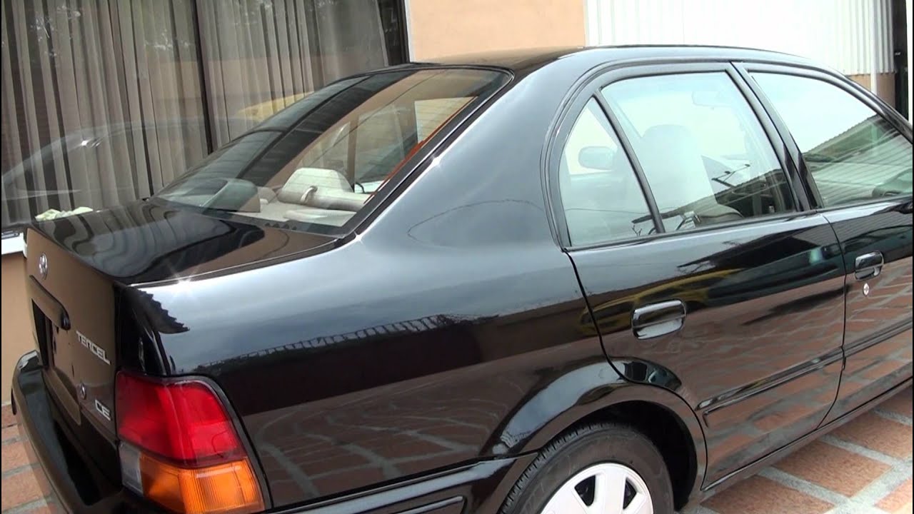 HD Toyota Tercel CE 1997 Automatico NEGRO,Full extras,CD HD - YouTube