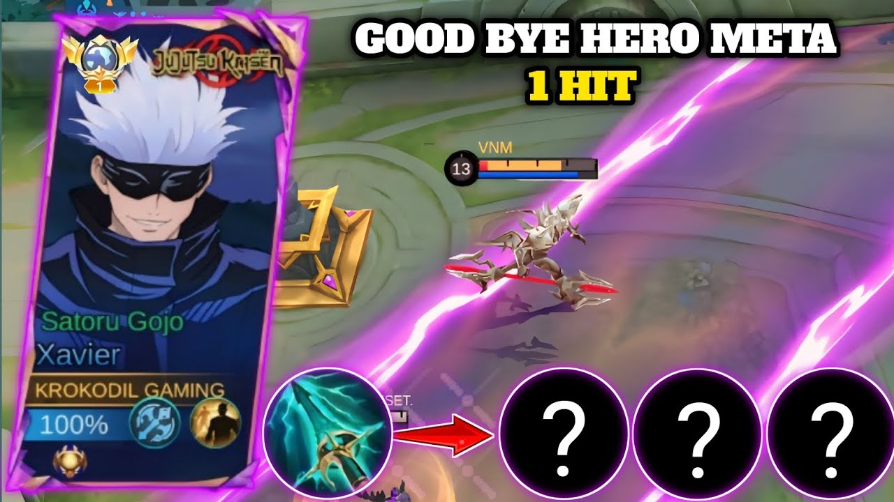 XAVIER NEW 1 SHOT BUILD IS HERE!!😱GOOD BYE HERO META | XAVIER TIPS ...