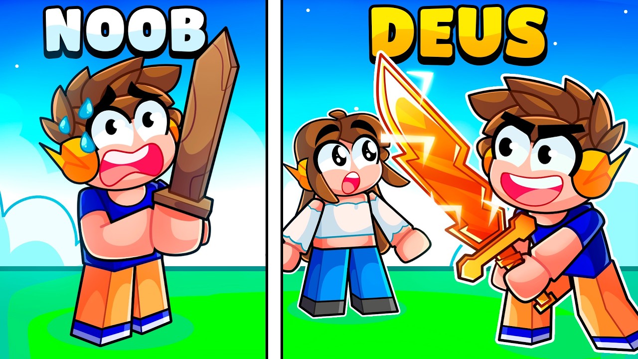 Eu tenho a ESPADA MAIS PODEROSA do Roblox! - YouTube