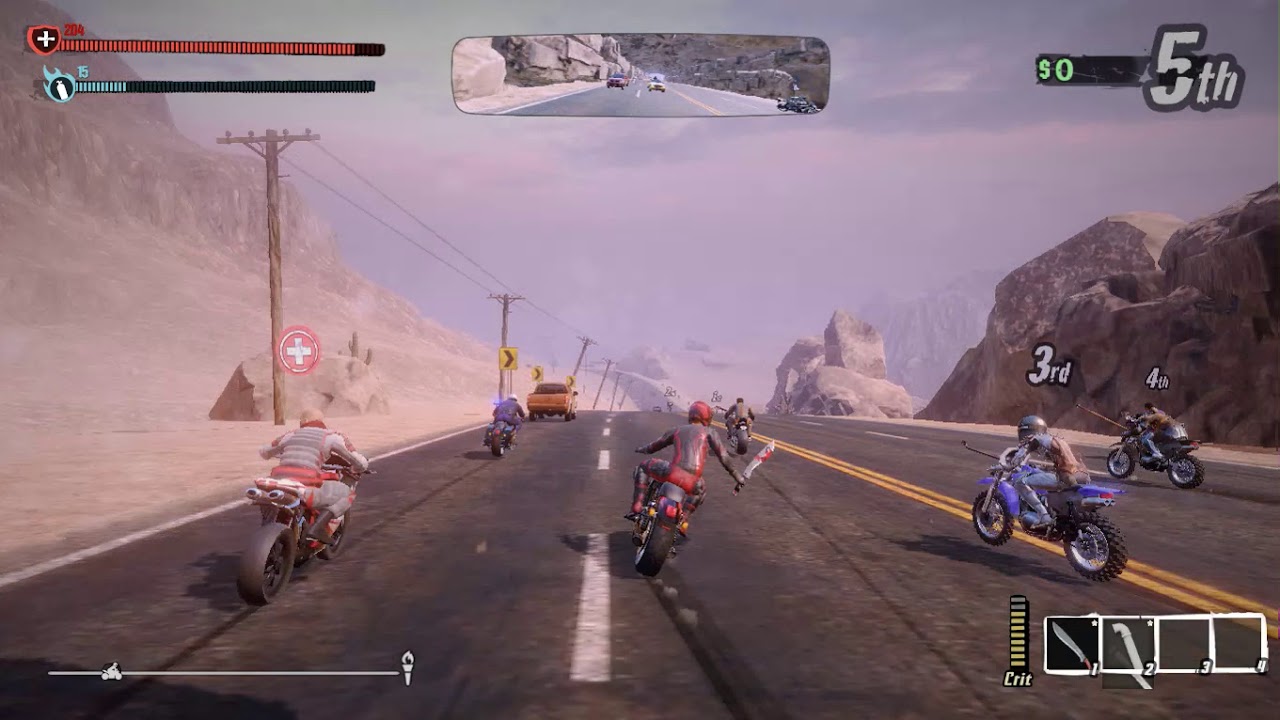 Road Redemption gameplay part 2 - YouTube