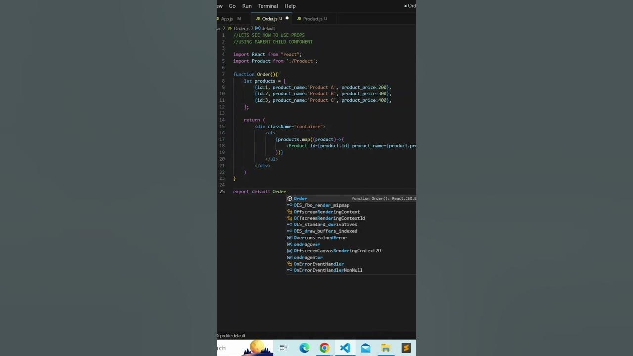 Passing Data Between Components With Props In Reactjs React Js Basics