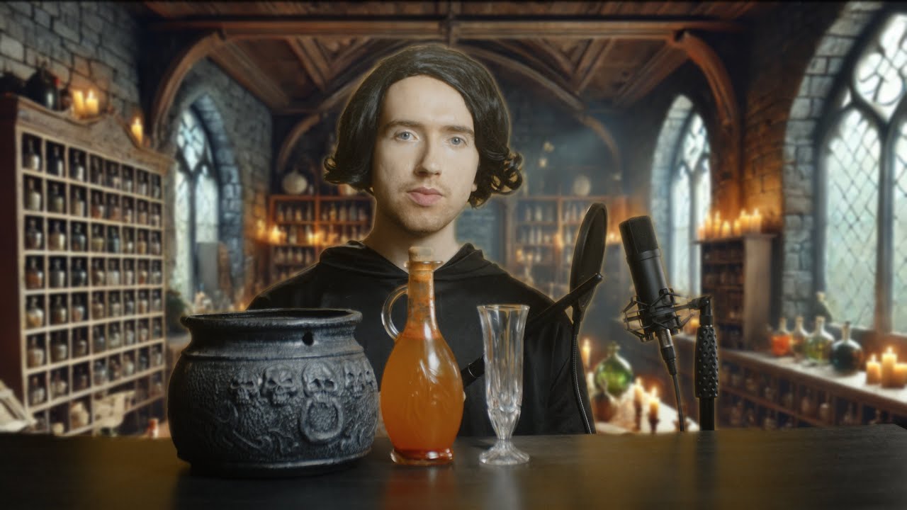 Male ASMR Snape Teaches Potions | Hogwarts Halloween Special | Potion Sounds & Roleplay Soft ...