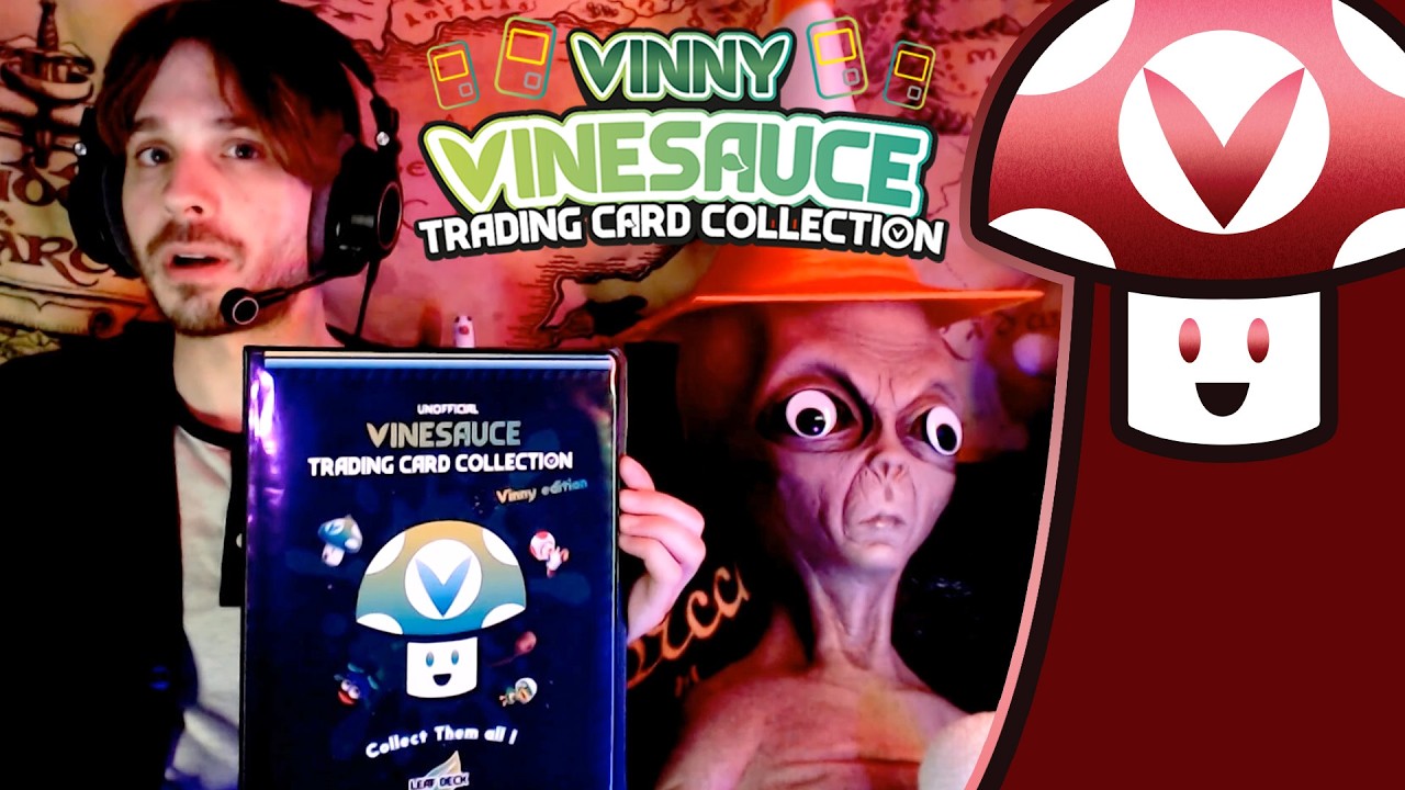 [Pre-Stream] Vinny Vinesauce Trading Card Collection Kickstarter Announced - YouTube