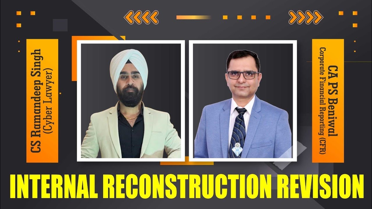 INTERNAL RECONSTRUCTION REVISION (CMA FINAL CFR) - YouTube