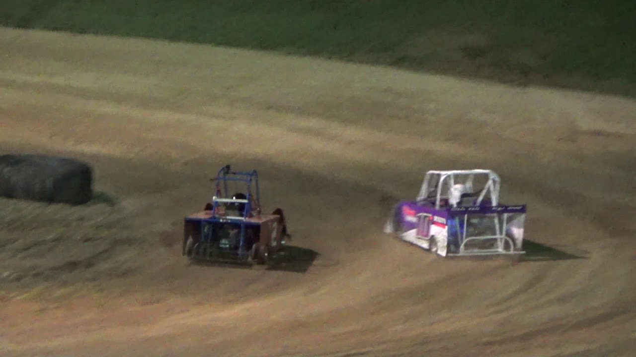 Mini Wedge Feature Race #2 at I-96 Speedway on 05-04-2018. - YouTube
