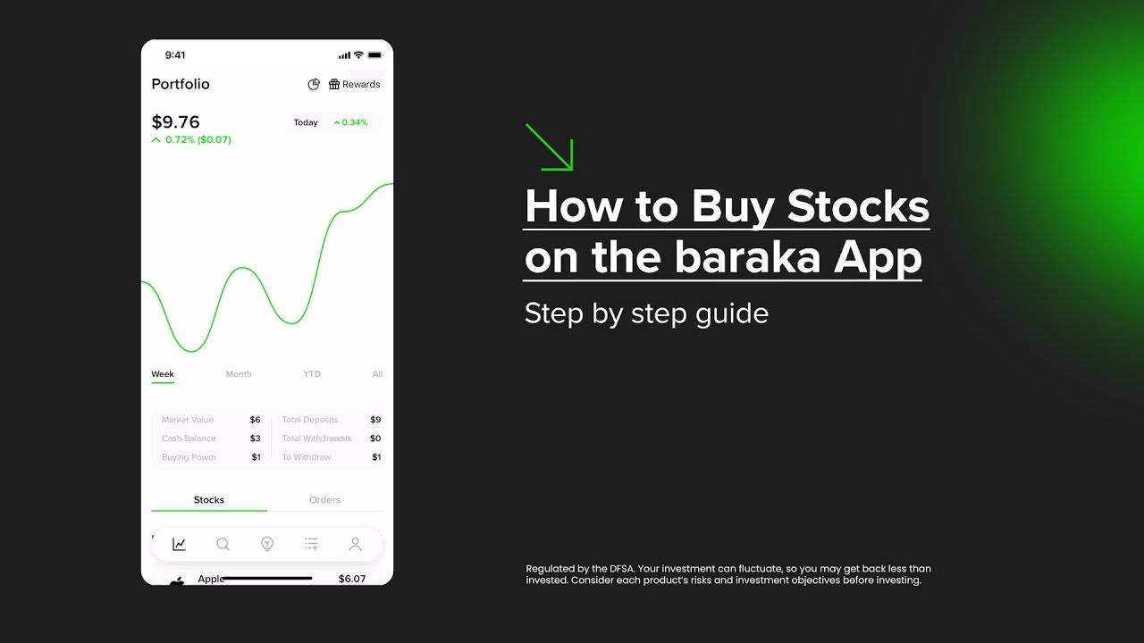 How to Buy Stocks on the baraka App - YouTube