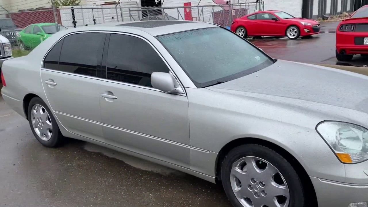 Tinted Windows: Lexus LS 430 - YouTube
