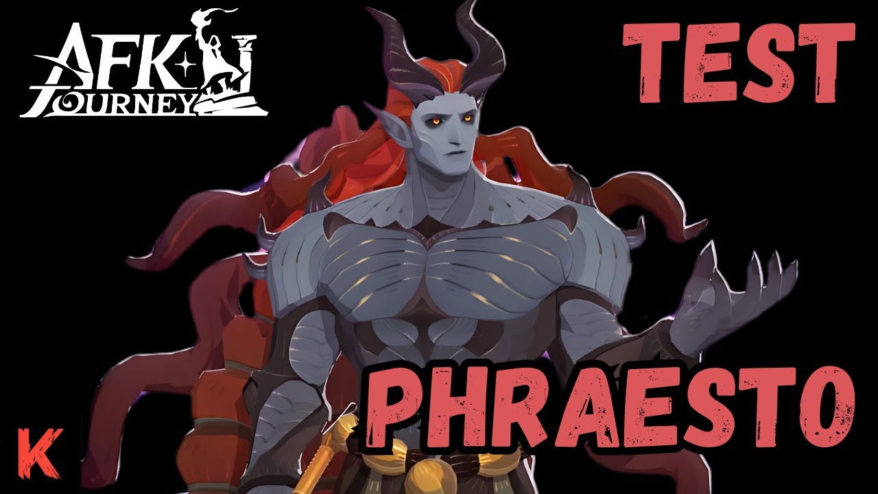 AFK JOURNEY : PHRAESTO un tank INCROYABLE ! - YouTube