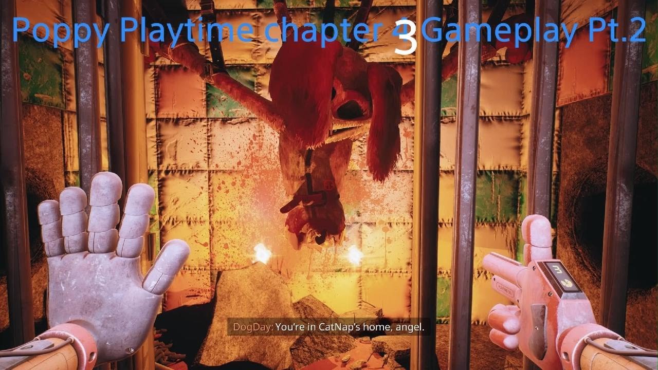 Poppy Playtime: Chapter 3 Gameplay pt 2 l Poppy Playtime chapter 3 ...