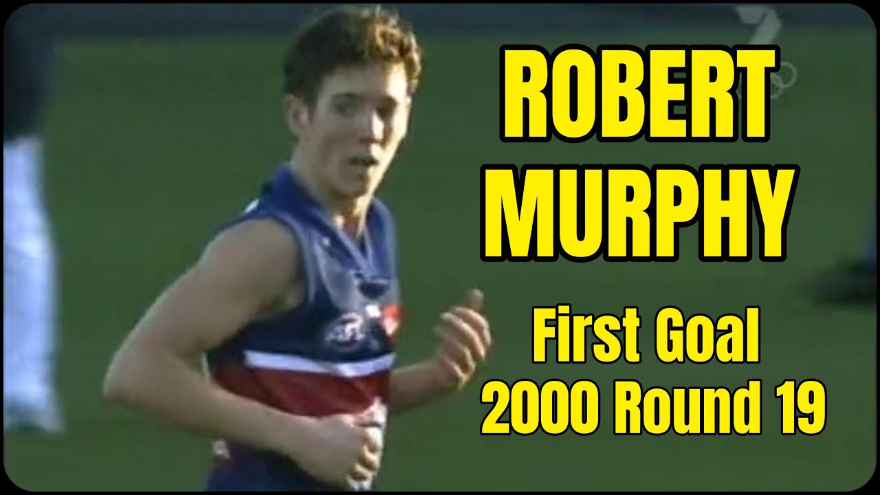 First Goal | Bob Murphy | 2000 Round 19 | Western Bulldogs AFL - YouTube