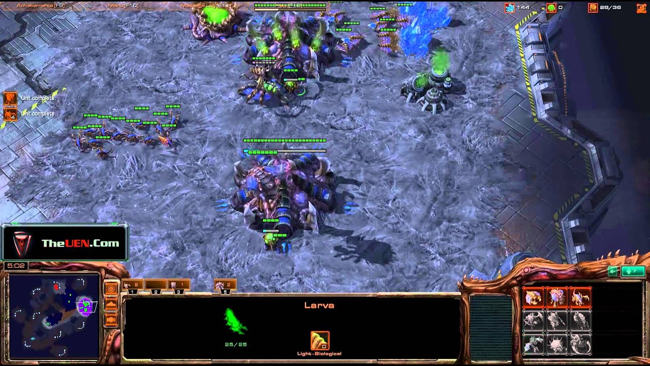 Mass Zergling Build Order - StarCraft 2 Rush Strategy - YouTube