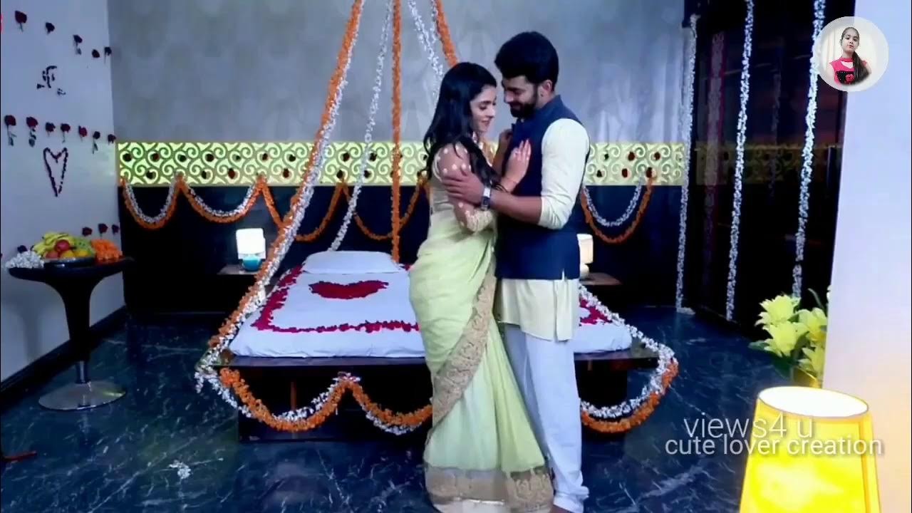 Husband And Wife Suhagrat Romance Couple Very Hot Kissing Romance Status Cute Lover