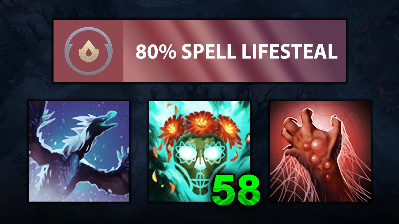 80% SPELL LIFESTEAL AND 58% SPELL AMP!! - YouTube