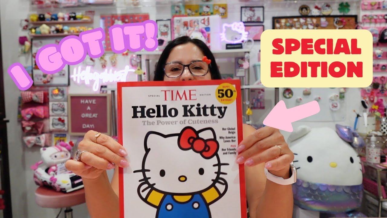 Hello Kitty Time Magazine Special Edition - YouTube