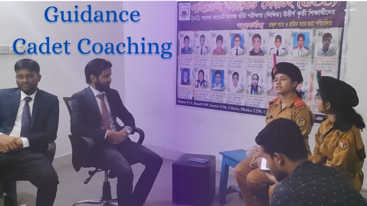 Guidance Cadet Coaching- Adda with our cadet students in GCC classroom ...