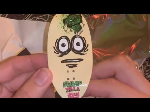 Eggzilla Fingerboard Unboxing (Maple Lab x Heroin) - YouTube