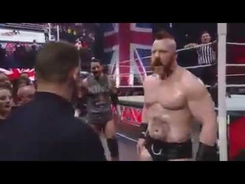 Wayne Rooney slaps Wade Barret on WWE Smackdown. Good Angle - YouTube