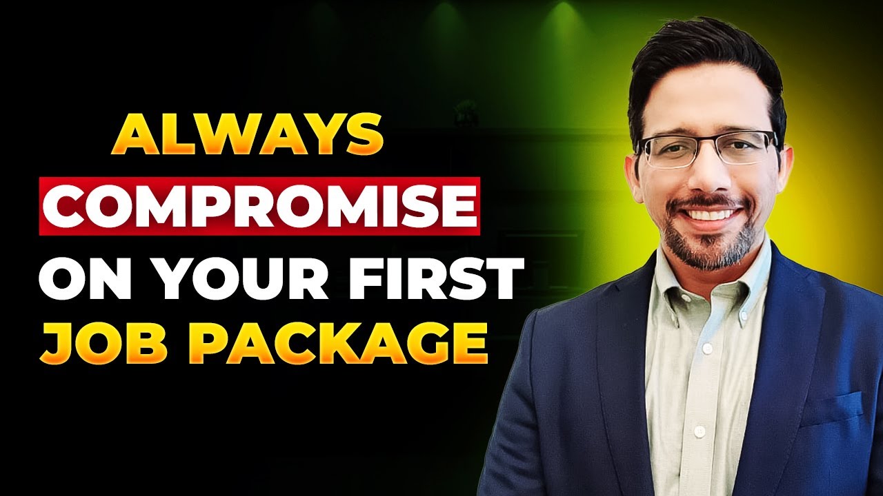 Always compromise on your first job package #job #package - YouTube