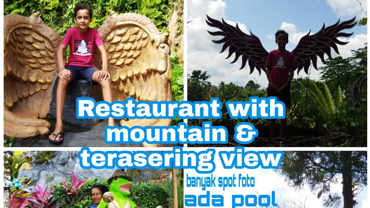 Kubu Bali 🏝pool&Bar🍻 Swing || Playground || Family Recommend|| Ubud💚 ...