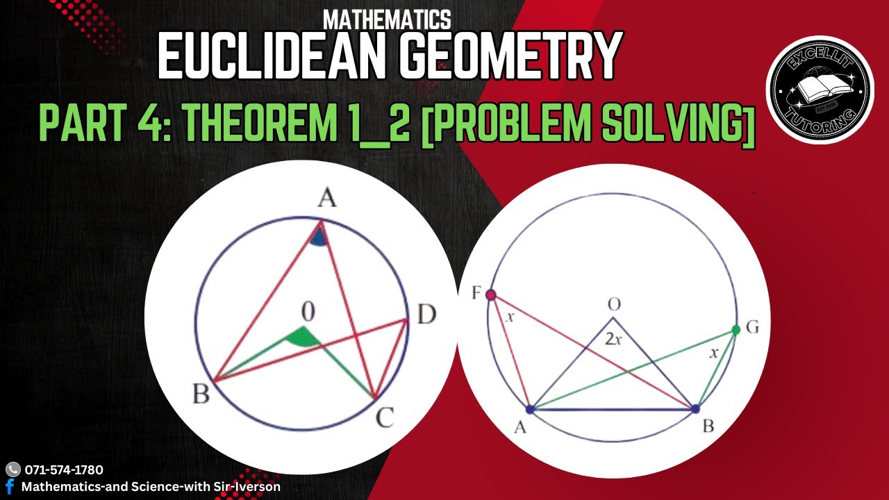 Equal Chords, Equal Angles (Circle Geometry). - YouTube