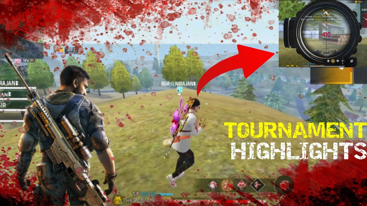 JUST SCARED BRO 🥵🥵 // TOURNAMENT HIGHLIGHTS #26 🏆ft Nirajan - YouTube