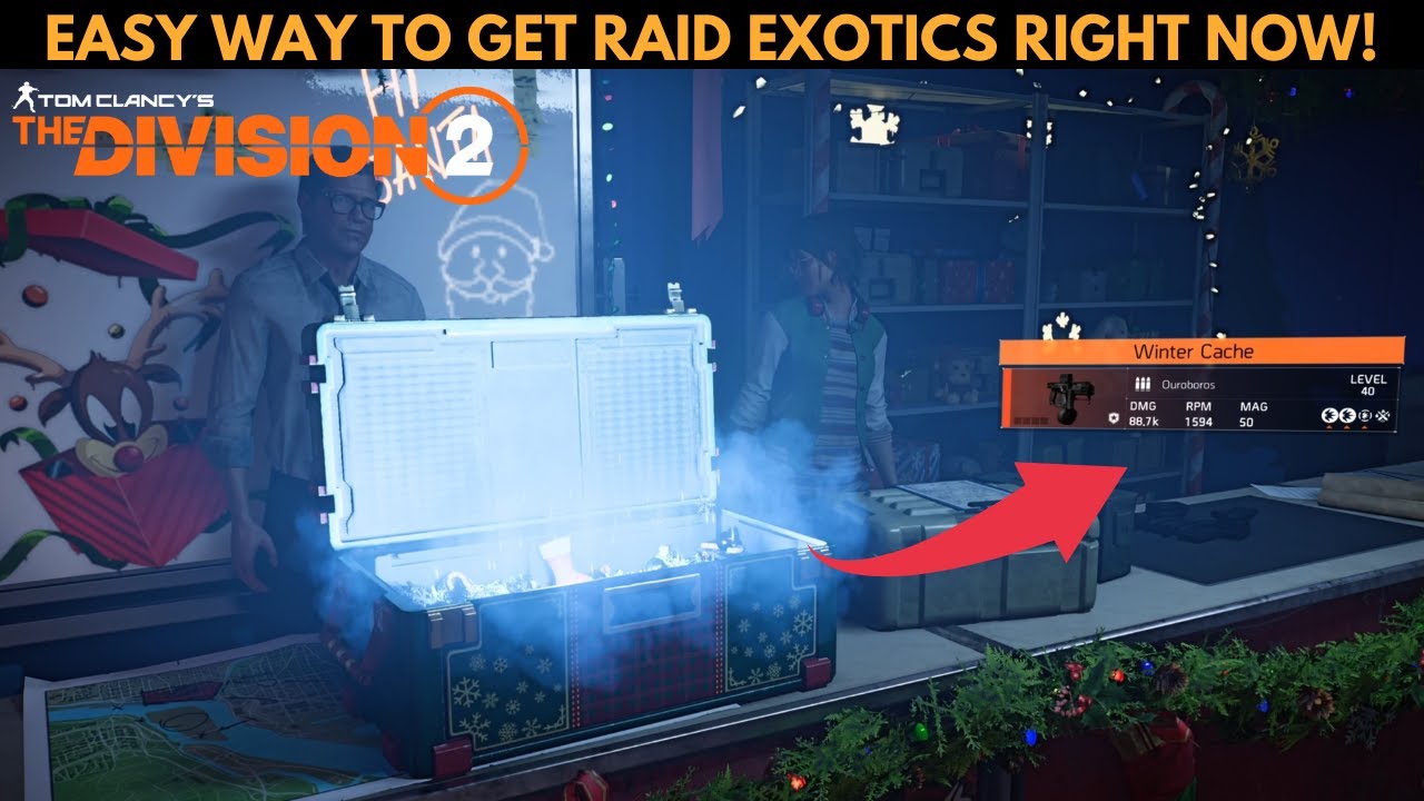 The Division 2 - EASY WAY TO GET RAID EXOTICS RIGHT NOW! - YouTube