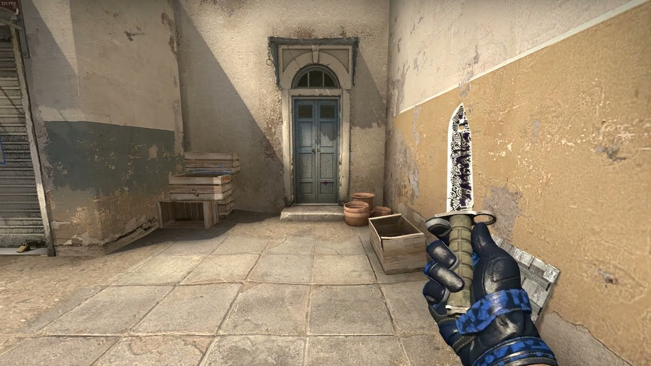 CS:GO BAYONET FREEHAND WELL-WORN | SKIN SHOWCASE - YouTube
