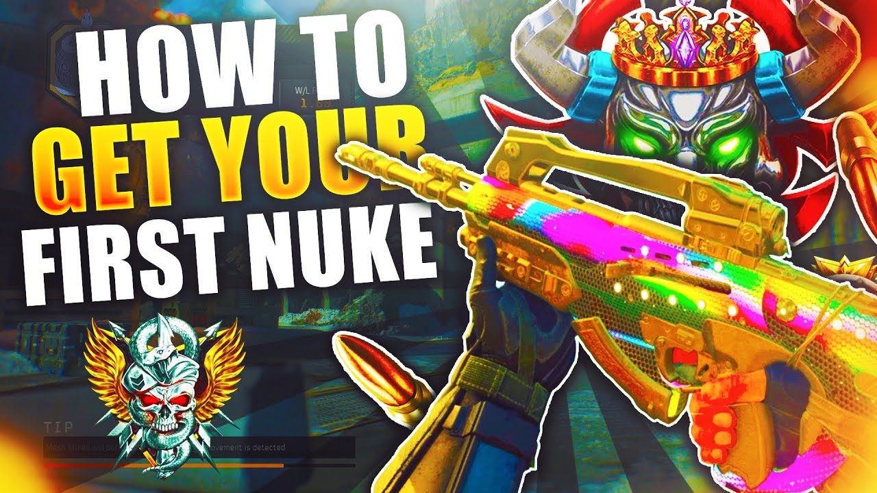 How to get your First Nuke *NUCLEAR* Call of Duty BO4 - YouTube