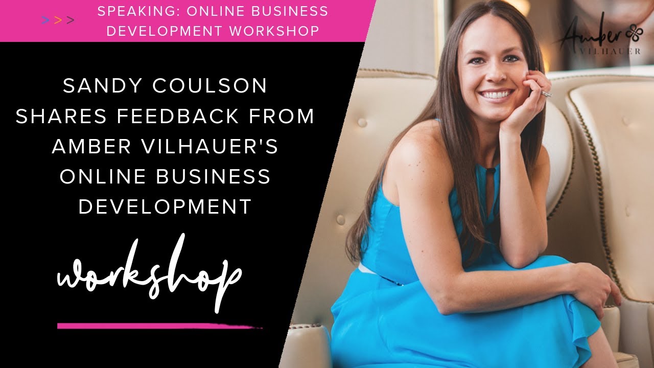 Sandy Coulson Shares Feedback from Amber Ludwig's Online Business ...
