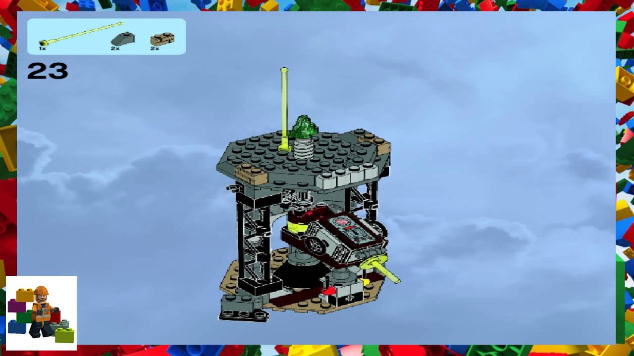 LEGO Instructions - Monster Fighters - 9466 - The Crazy Scientist & His ...