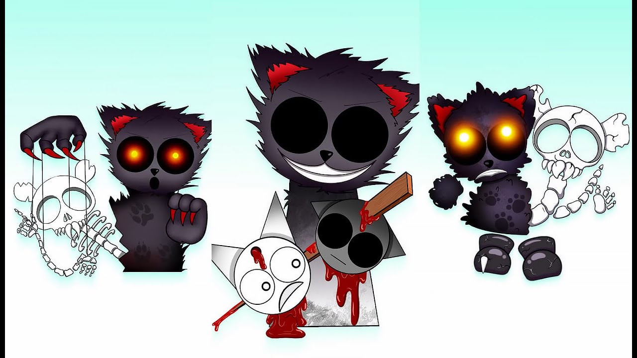 Sprunki Monya & Gray & Wenda -Monya & RATSYMBIOSIS - Monya & Rat Phases ...