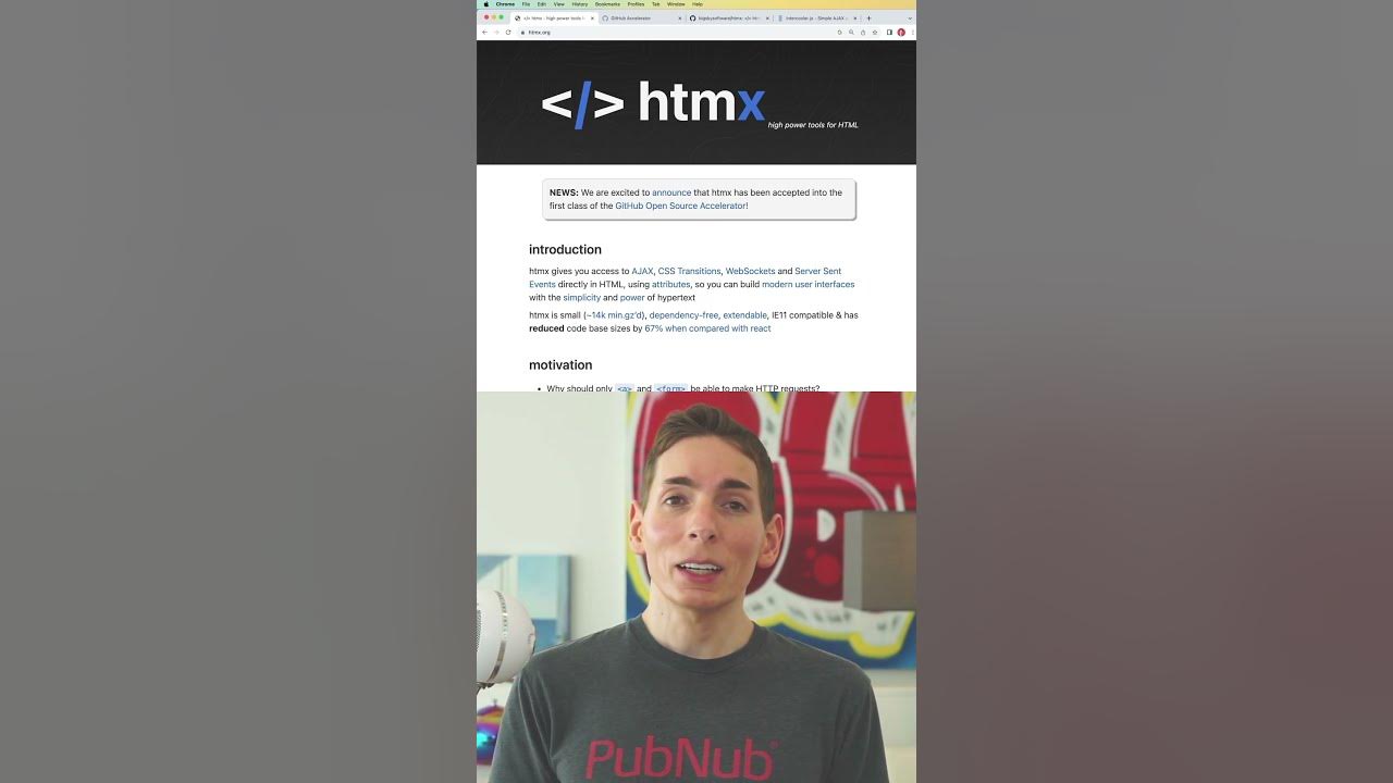 Exploring HTMX: Using HTML for Modern Web Development - YouTube