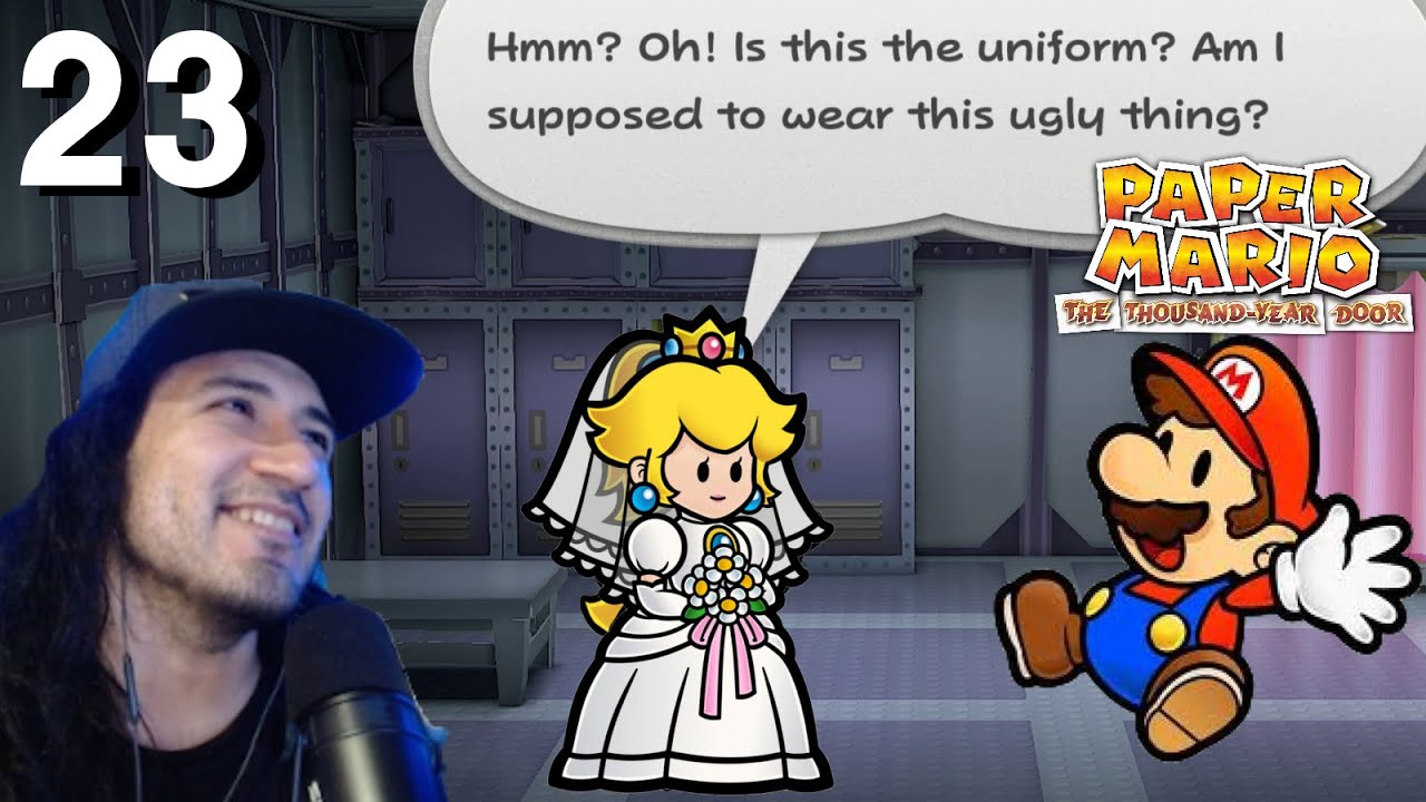 Peach Dresses Up [PART 23] Paper Mario TTYD - YouTube