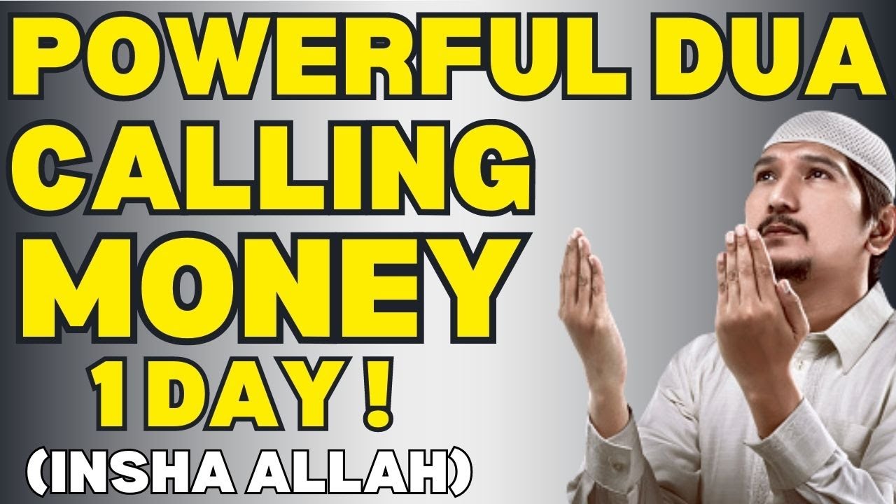 With This Wealth Dua Will Earn A Lot Of Money In 1 Day! (insha allah ...
